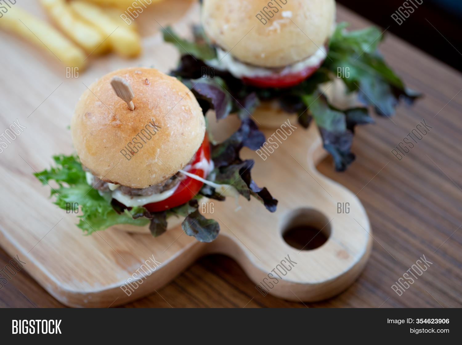 Elegant Mini Burgers Image & Photo (Free Trial) | Bigstock