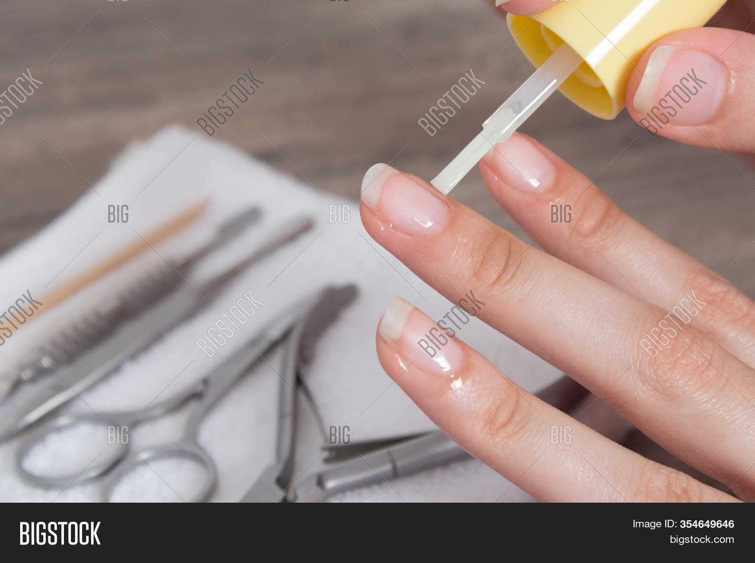 Apply Oil Cuticle. Image & Photo (Free Trial) | Bigstock