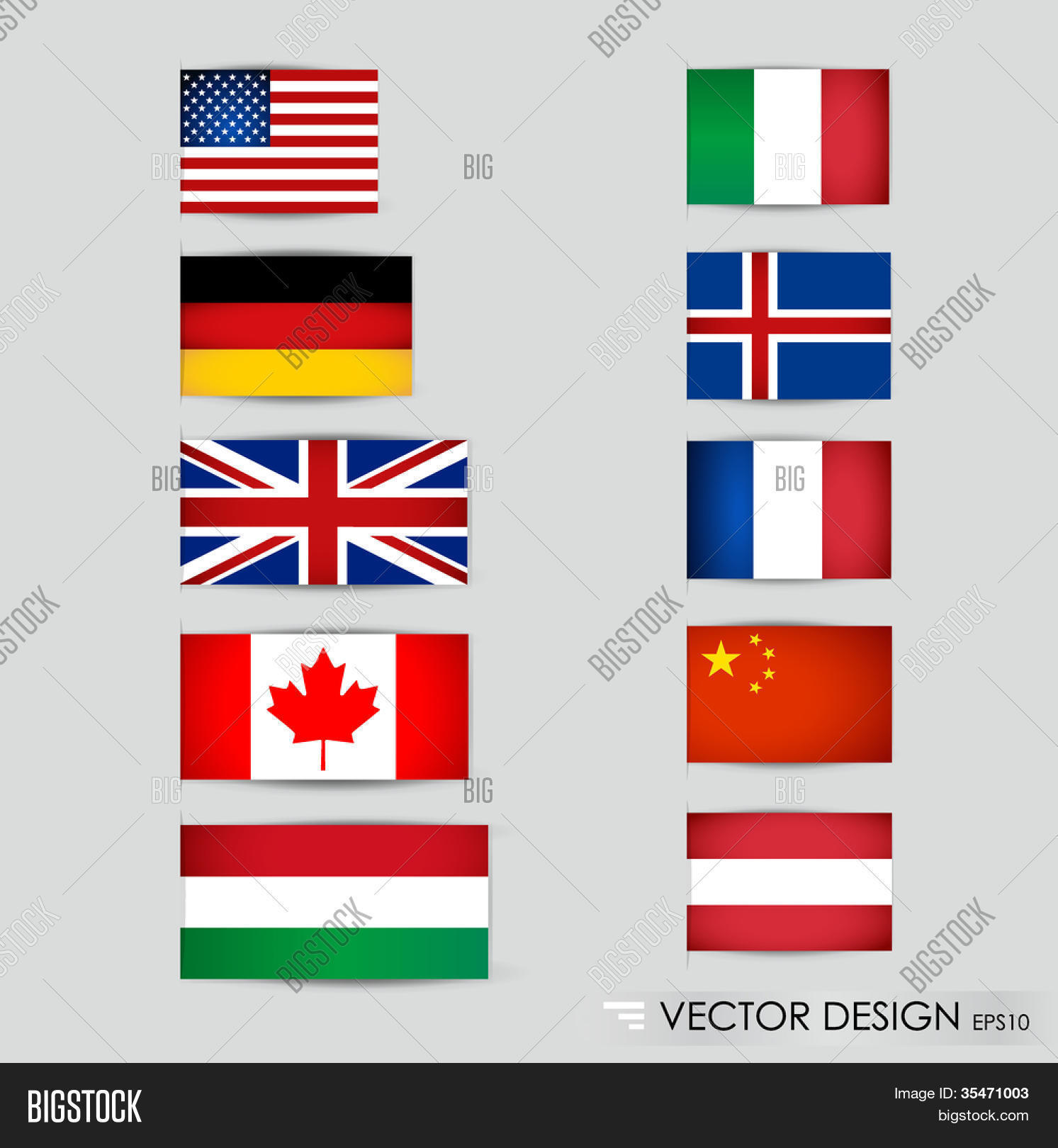 Vector y foto Banderas Del Mundo (prueba gratis) | Bigstock