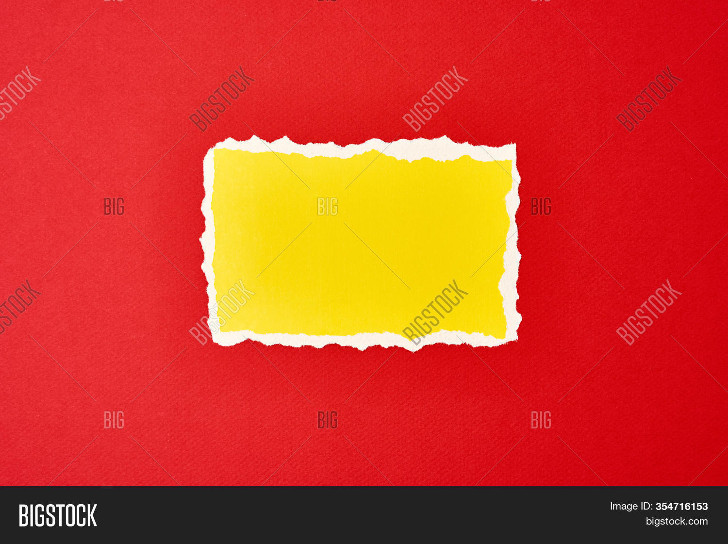 Ripped Yellow Paper Image & Photo (Free Trial) | Bigstock