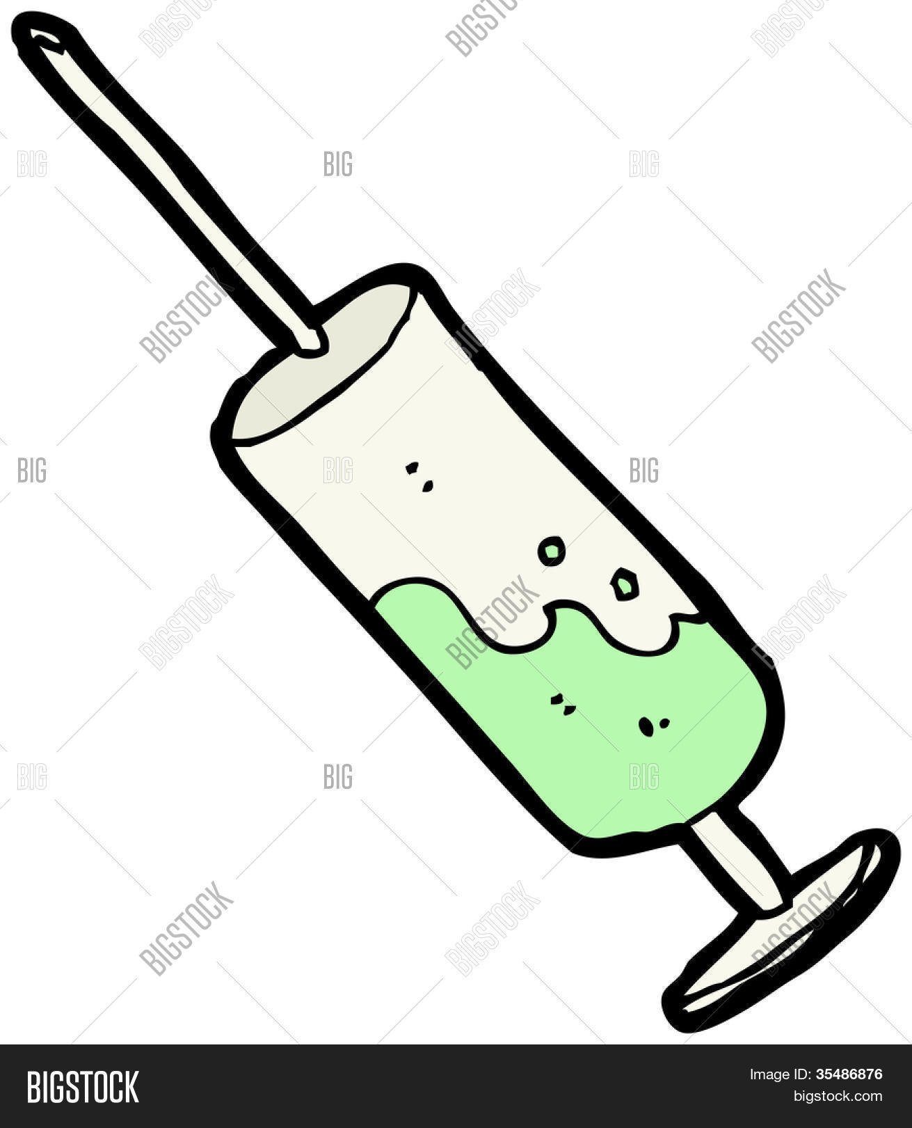 Cartoon Injection Image & Photo (Free Trial) | Bigstock