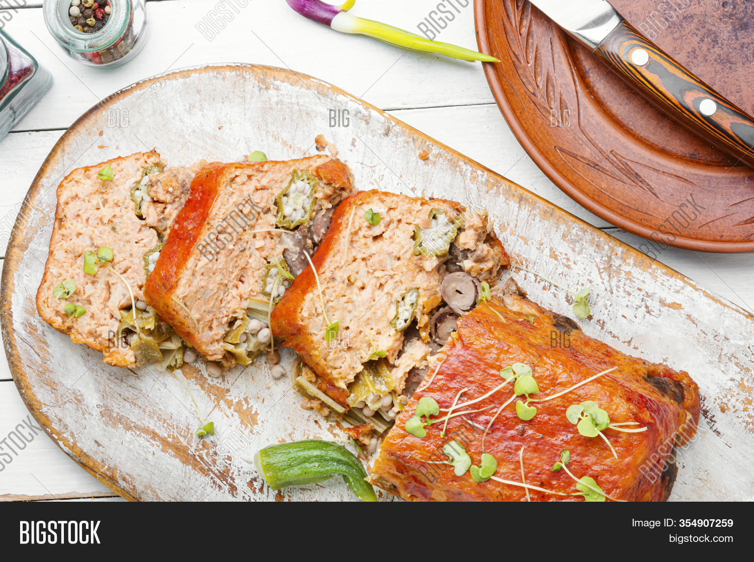 Terrine Chicken Meat Image & Photo (Free Trial) | Bigstock