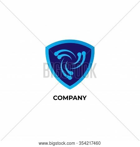 Blue Shield Sign Vector & Photo (Free Trial) | Bigstock