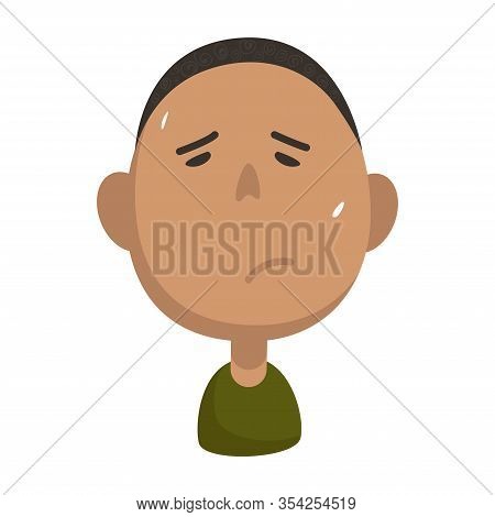 Cute Sad Cartoon Vector & Photo (Free Trial) | Bigstock