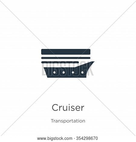 Cruiser Icon Vector. Vector & Photo (Free Trial) | Bigstock