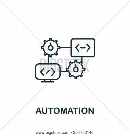 Automation Icon Vector & Photo (Free Trial) | Bigstock