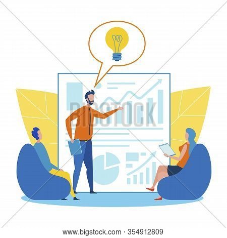 Cartoon Man Reporting Vector & Photo (Free Trial) | Bigstock