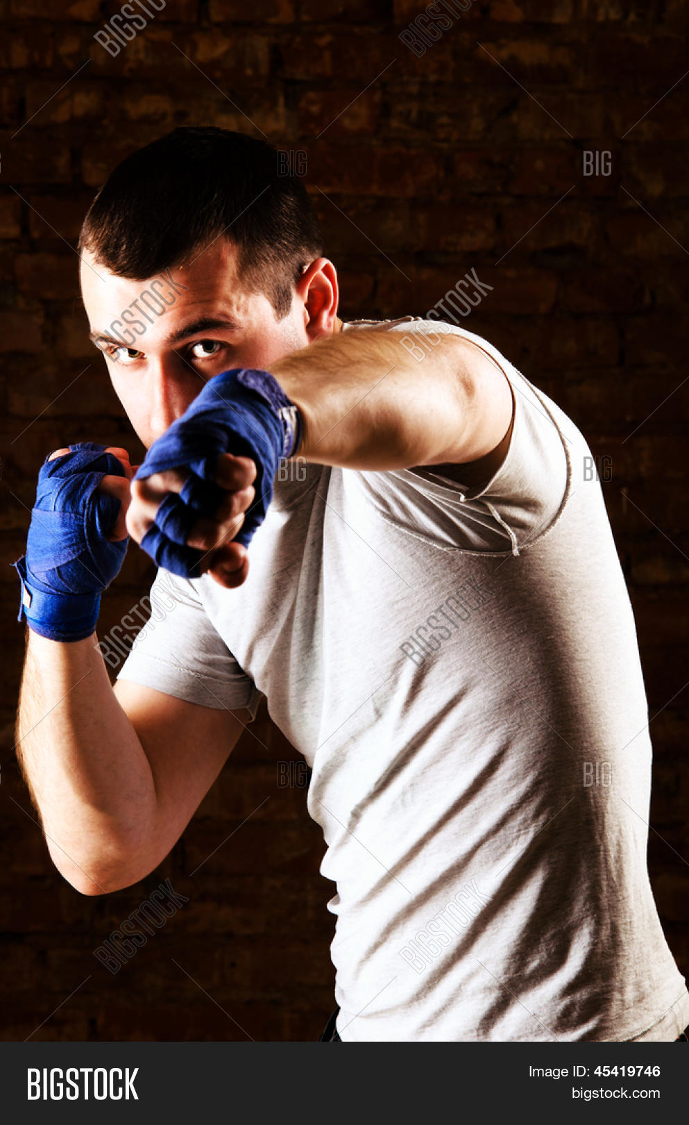 Portrait Mma Fighter Image & Photo (Free Trial) | Bigstock