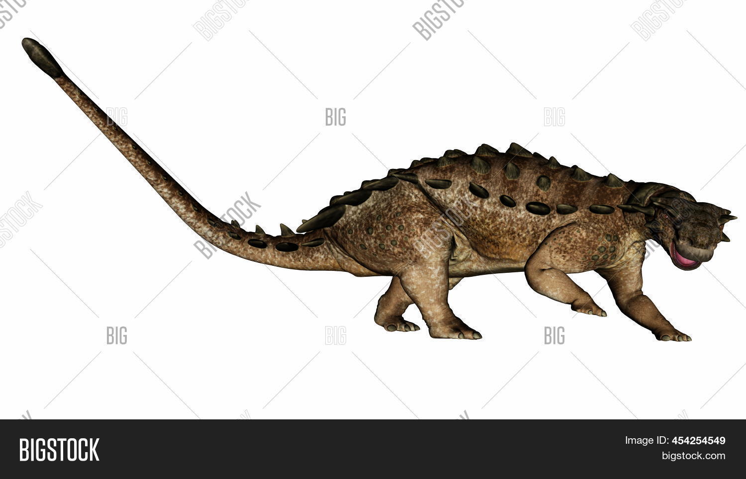 Pinacosaurus Dinosaur Image & Photo (Free Trial) | Bigstock