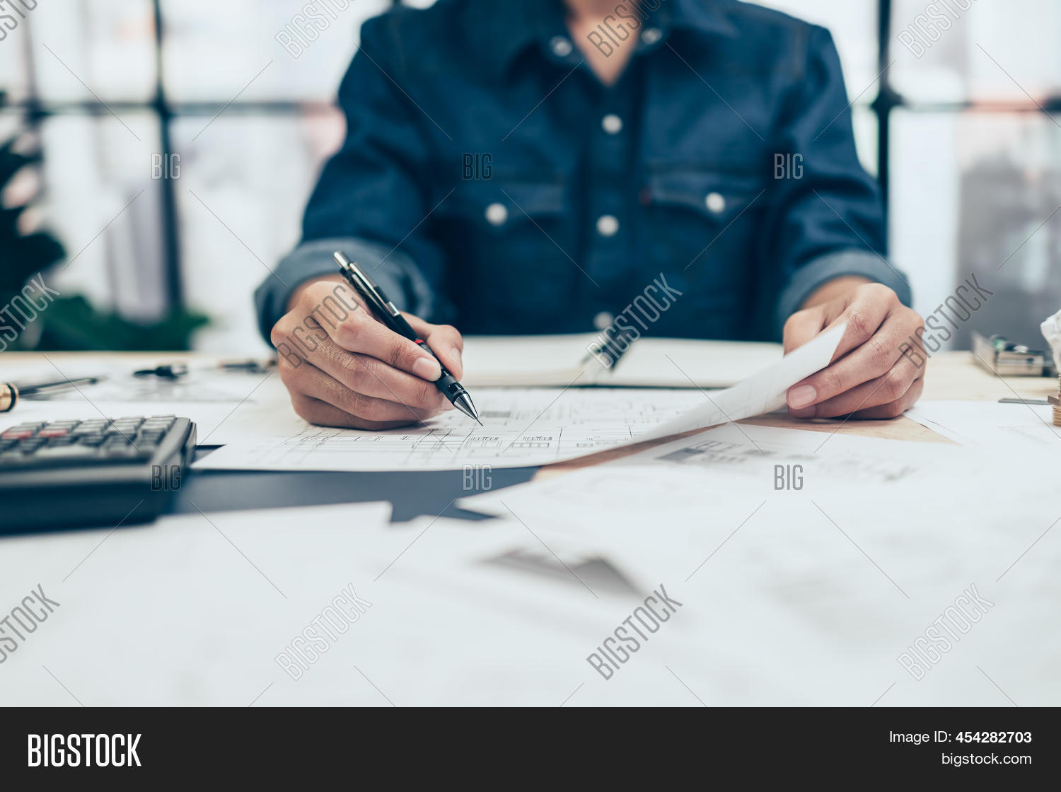 Architect Engineer Use Image & Photo (Free Trial) | Bigstock