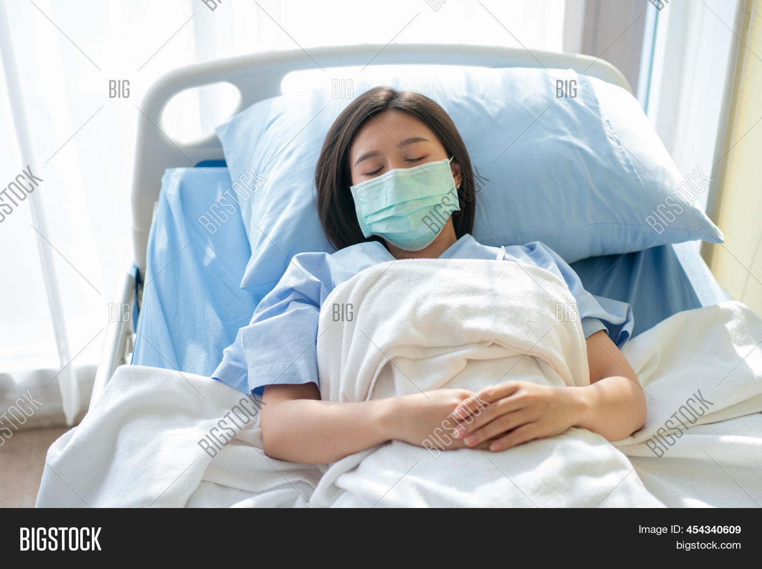 Sad Asian Patient Image & Photo (Free Trial) | Bigstock