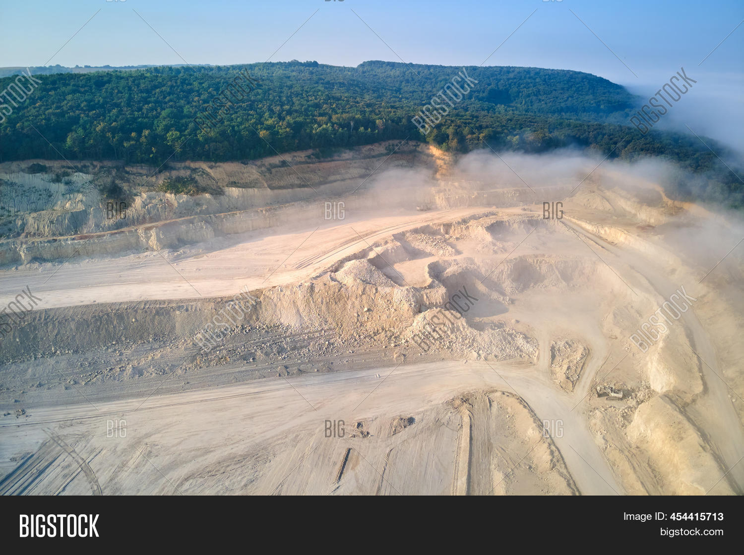 Aerial View Open Pit Image & Photo (Free Trial) | Bigstock