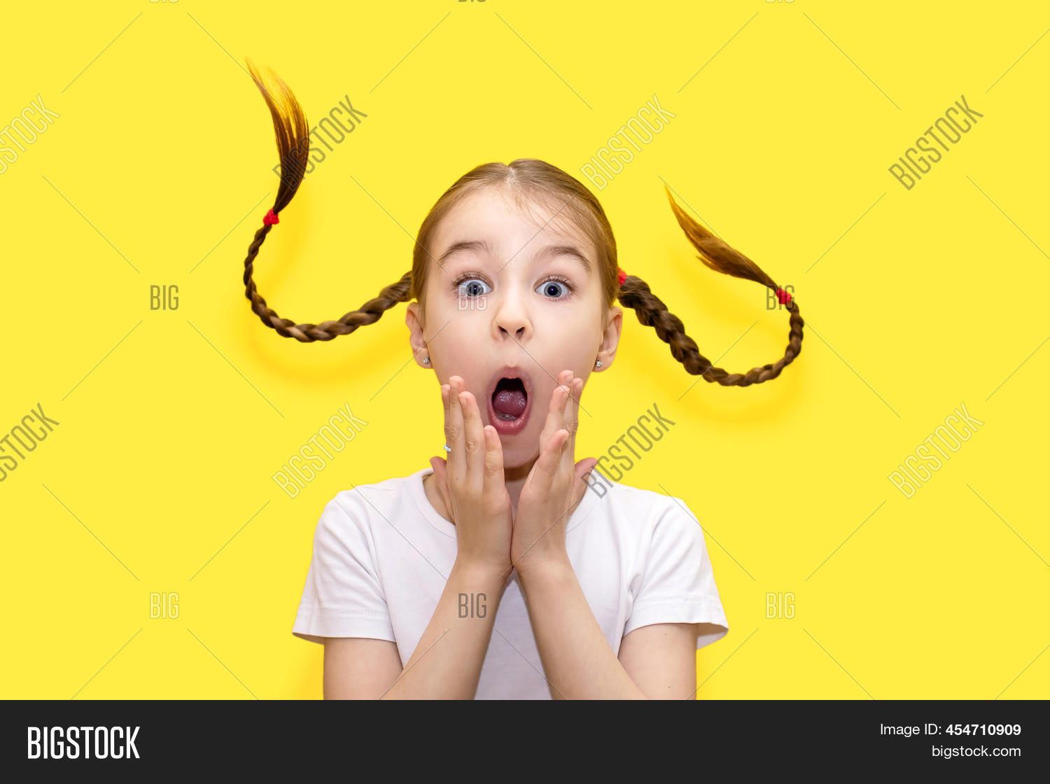 Child Girl Amazed Image & Photo (Free Trial) | Bigstock