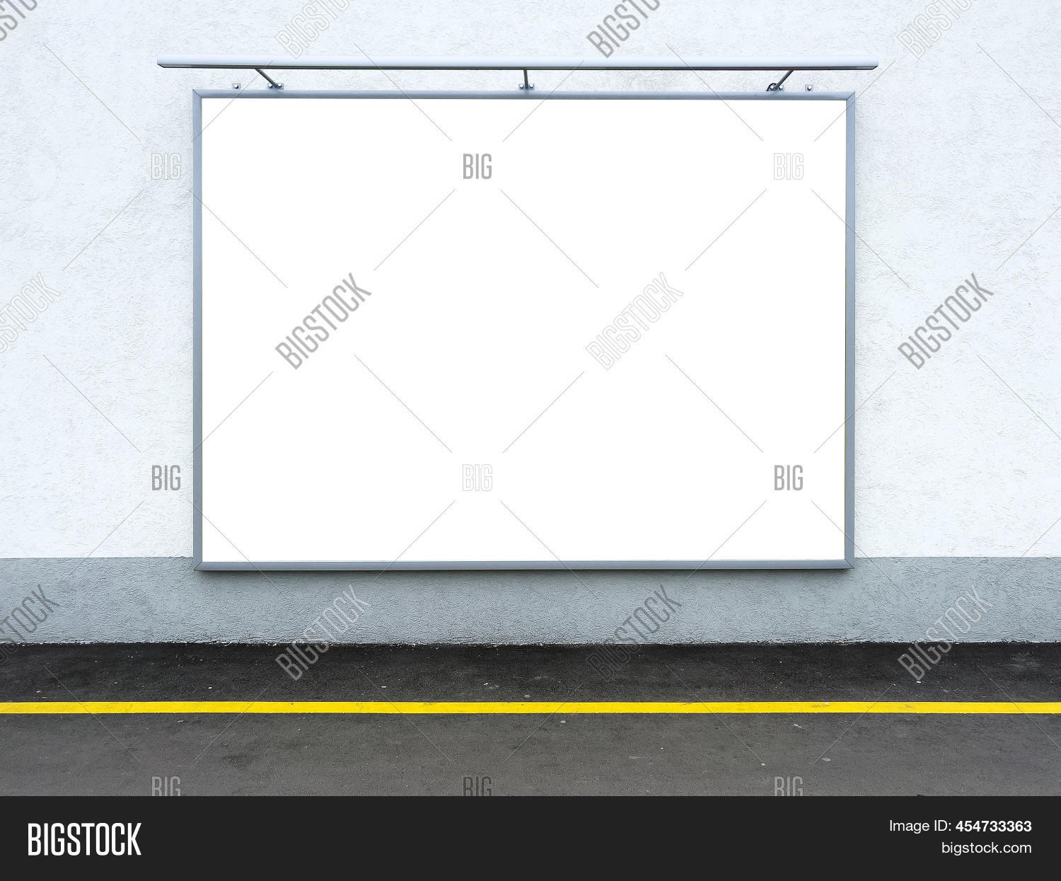 Blank White Billboard Image & Photo (Free Trial) | Bigstock