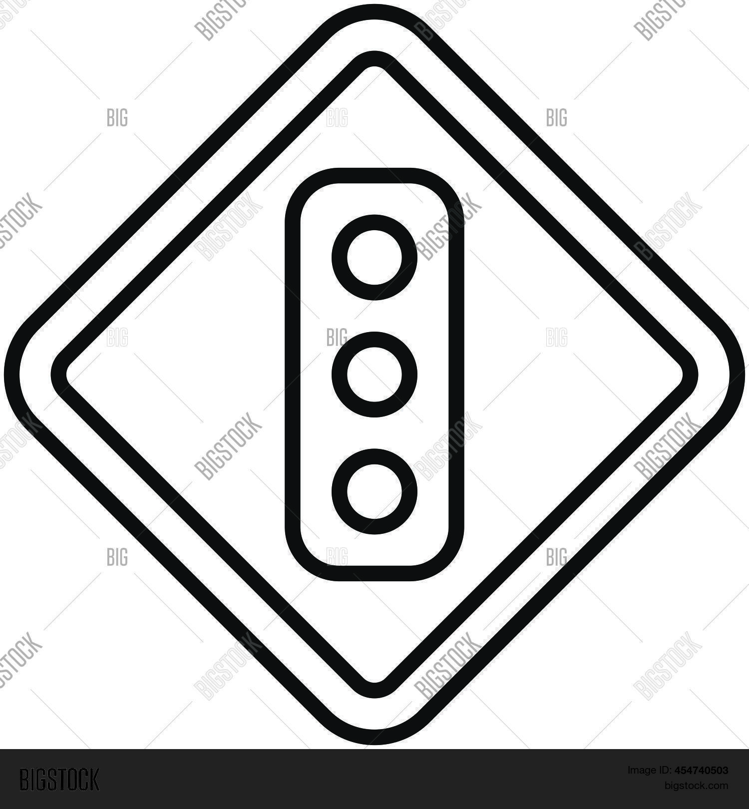 Traffic Light Sign Vector & Photo (Free Trial) | Bigstock