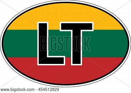 Lithuania Lt Flag Vector & Photo (Free Trial) | Bigstock