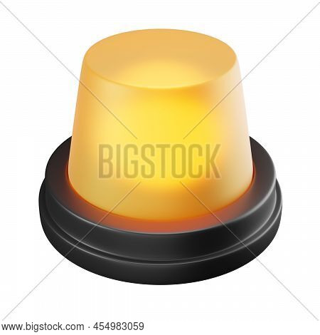 Yellow Police Light Image & Photo (Free Trial) | Bigstock