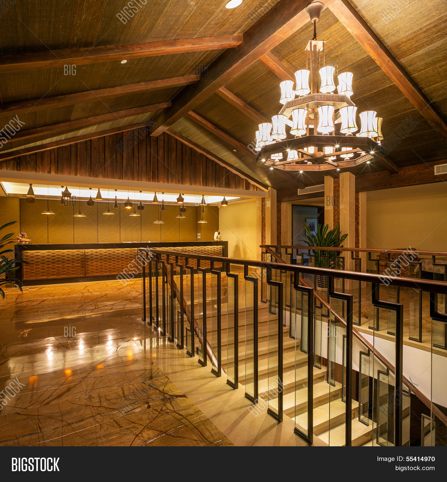 Stairs Modern Hotel Image & Photo (Free Trial) | Bigstock