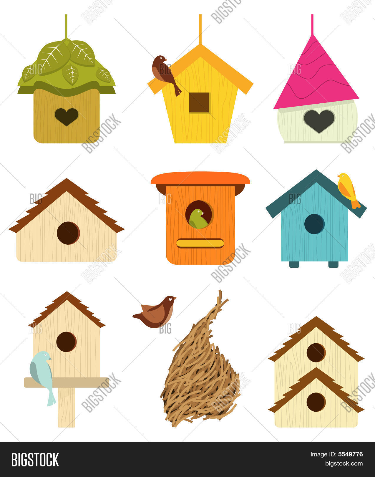 Bird Nest Vector & Photo (Free Trial) | Bigstock