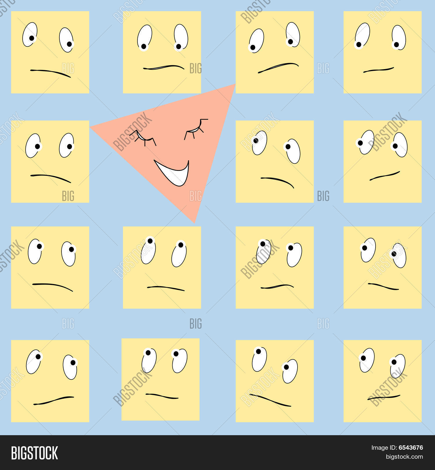 Happy Triangle Vector & Photo (Free Trial) | Bigstock