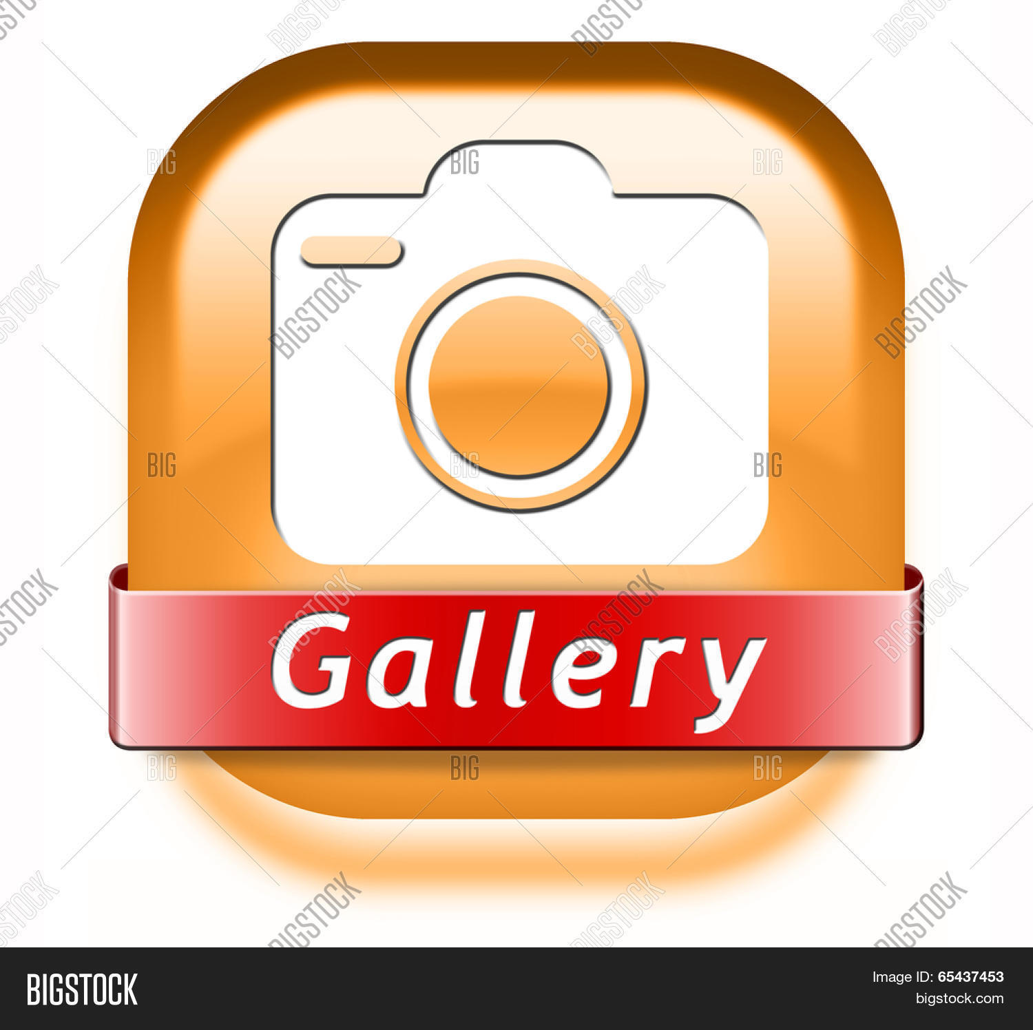 Gallery Button Image & Photo (Free Trial) | Bigstock