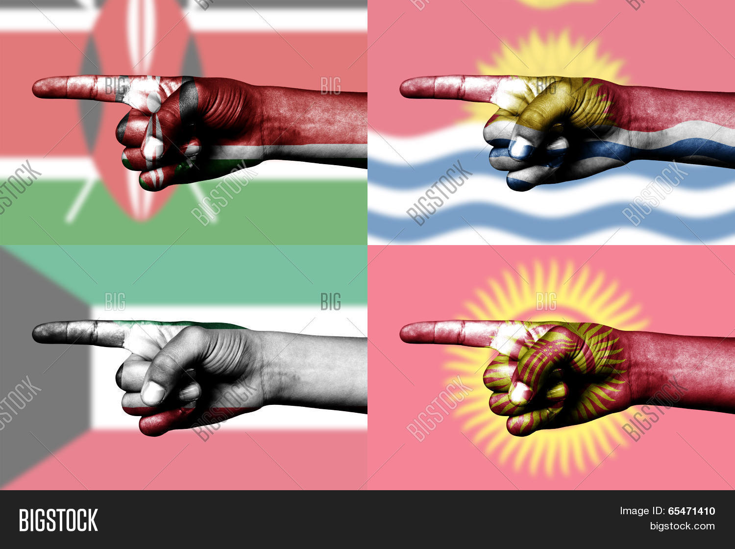 Set Pointing Finger Image & Photo (Free Trial) | Bigstock