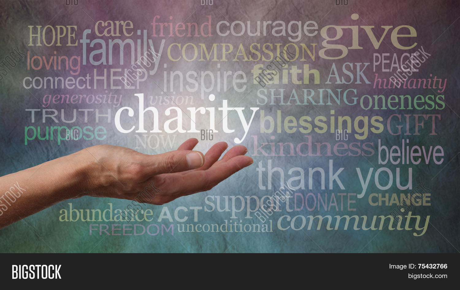 Give Charity Banner Image & Photo (Free Trial) | Bigstock