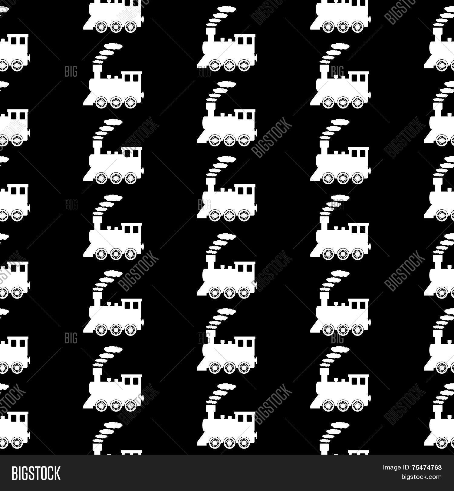 Locomotive Symbol Vector & Photo (Free Trial) | Bigstock