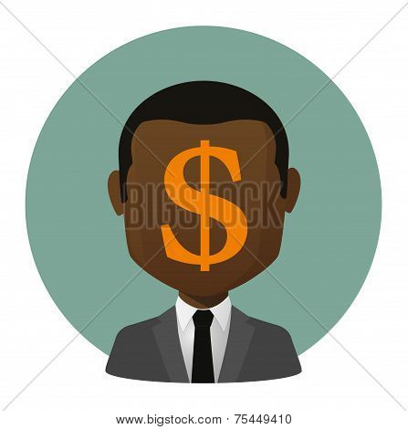 Avatar Dollar Sign Vector & Photo (Free Trial) | Bigstock