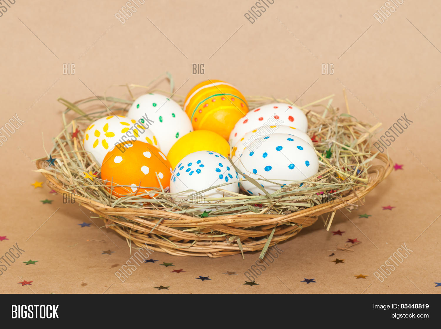 Eight Easter Eggs Image & Photo (Free Trial) | Bigstock
