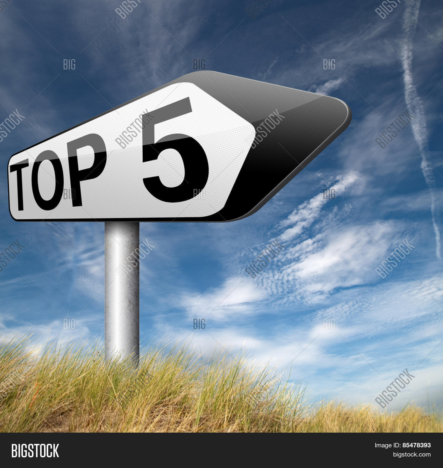 Top 5 Charts List Pop Image & Photo (Free Trial) | Bigstock