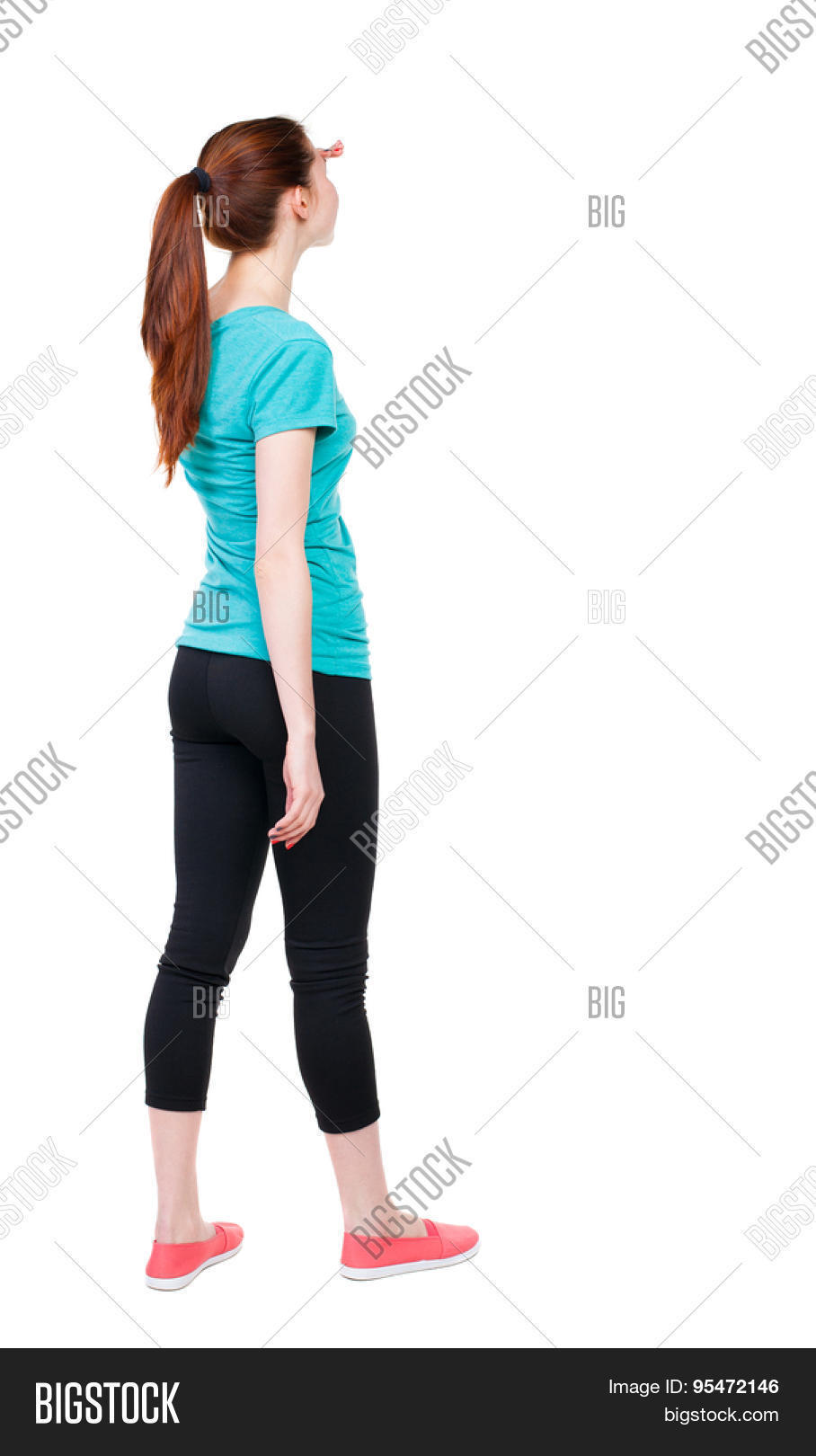 Back View Standing Image & Photo (Free Trial) | Bigstock