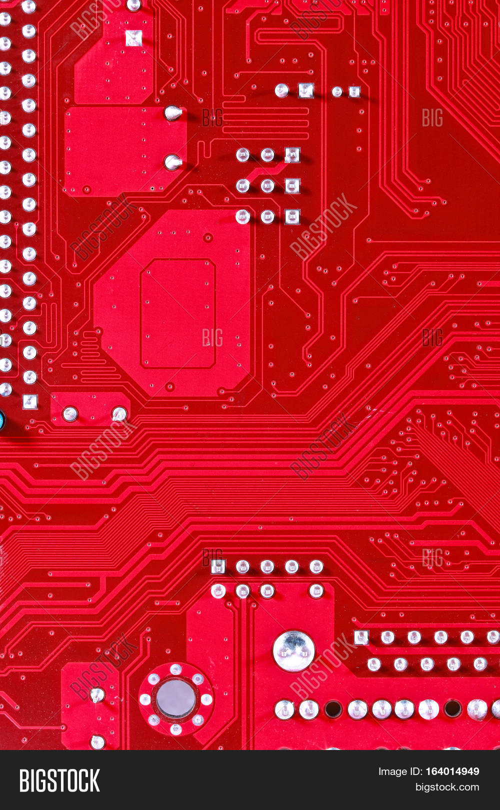 Red Circuit Board Image & Photo (Free Trial) | Bigstock