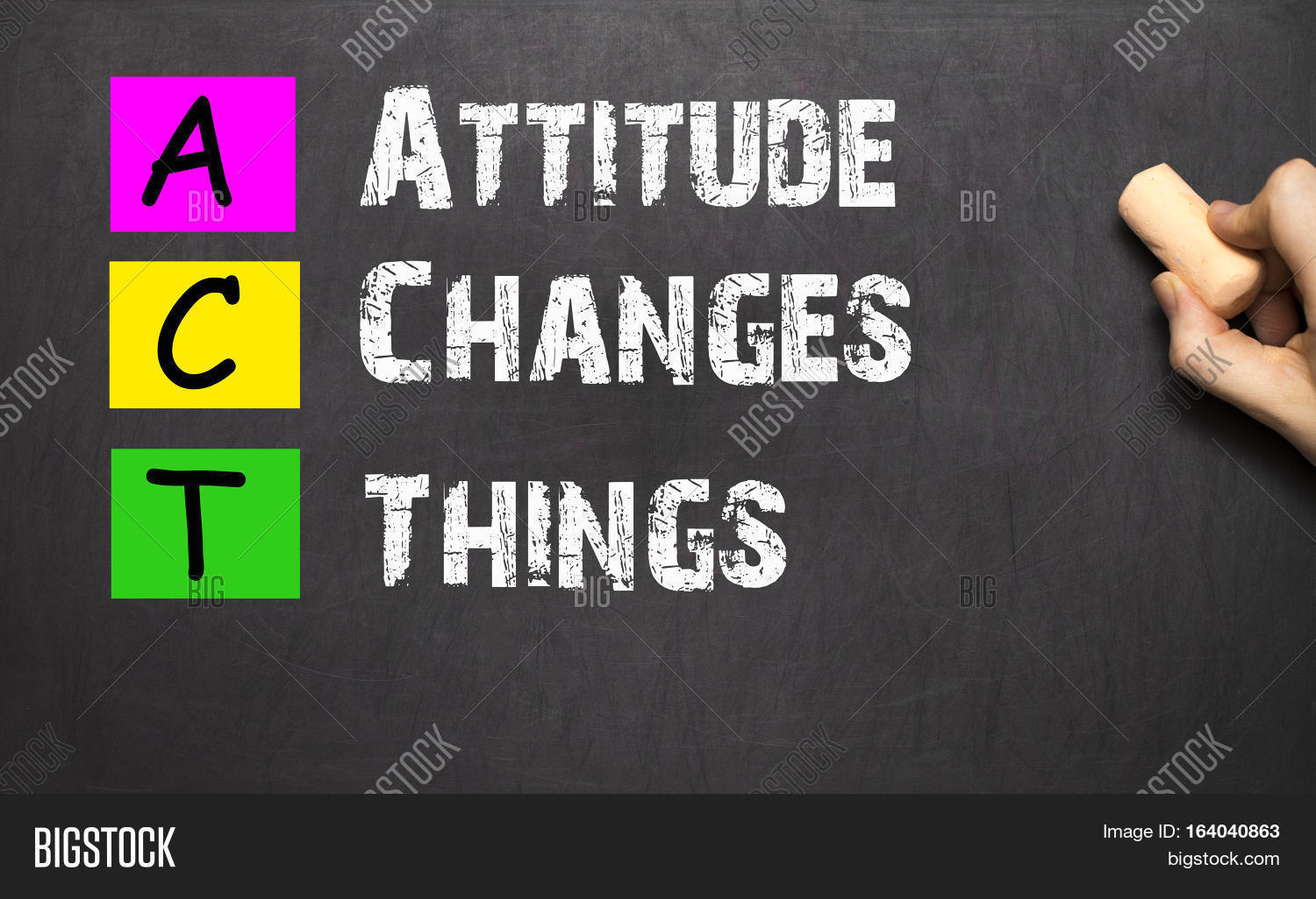 Hand Writing Attitude Image & Photo (Free Trial) | Bigstock