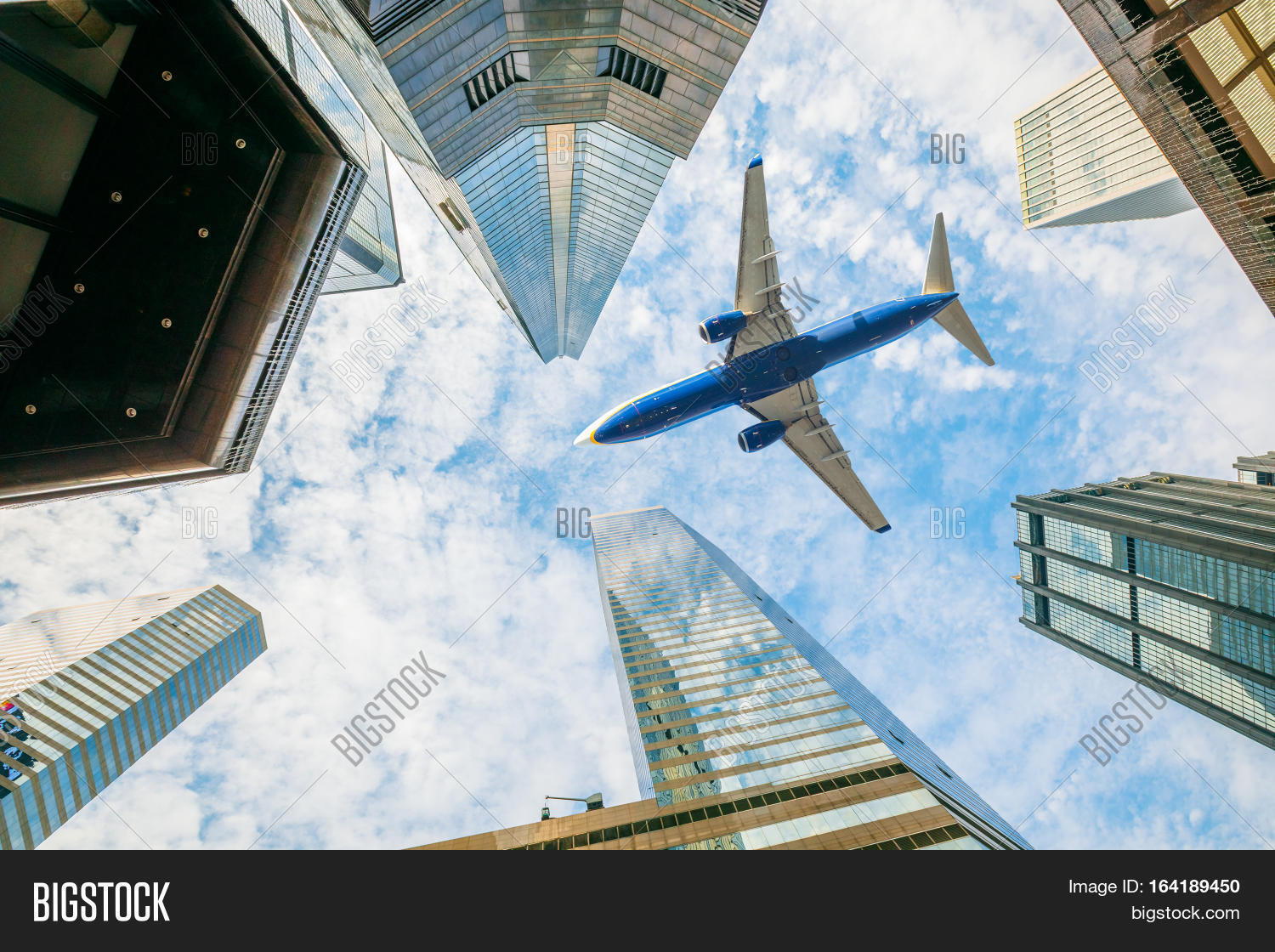 Airplane Above Hong Image & Photo (Free Trial) | Bigstock