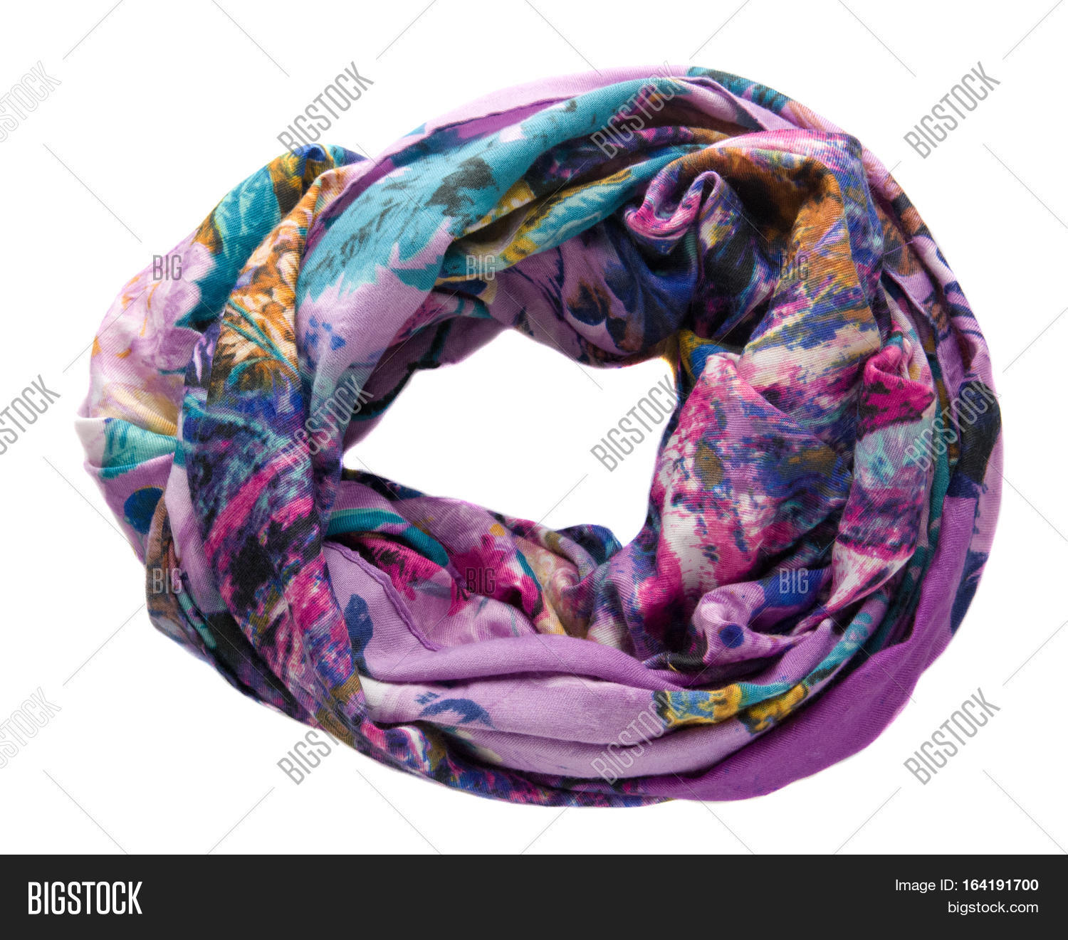 Scarf Isolated On Image & Photo (Free Trial) | Bigstock