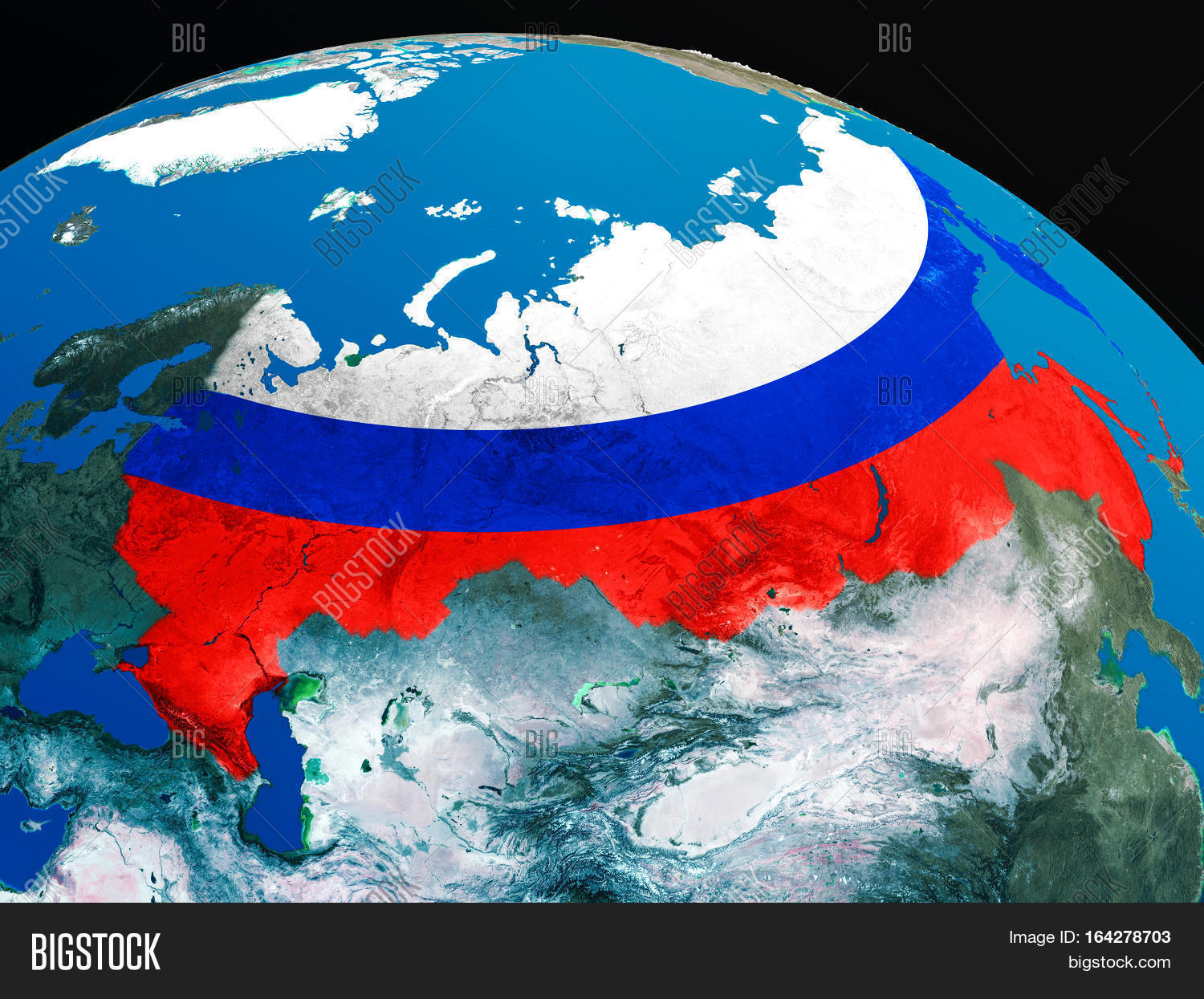 Flag Russia Space Image & Photo (Free Trial) | Bigstock