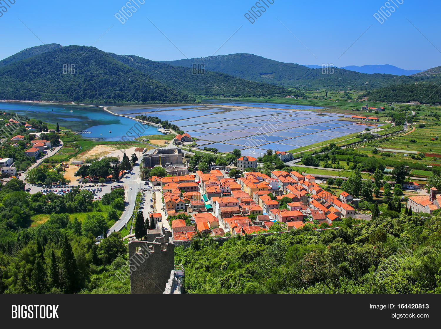 View Pof Ston Town Image & Photo (Free Trial) | Bigstock