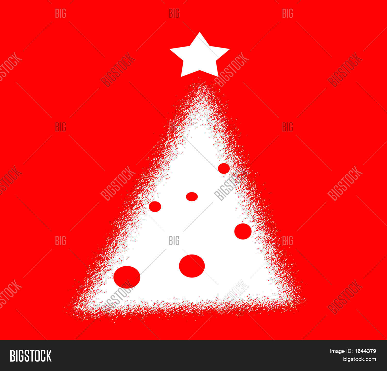 Christmas Tree - 2D Image & Photo (Free Trial) | Bigstock