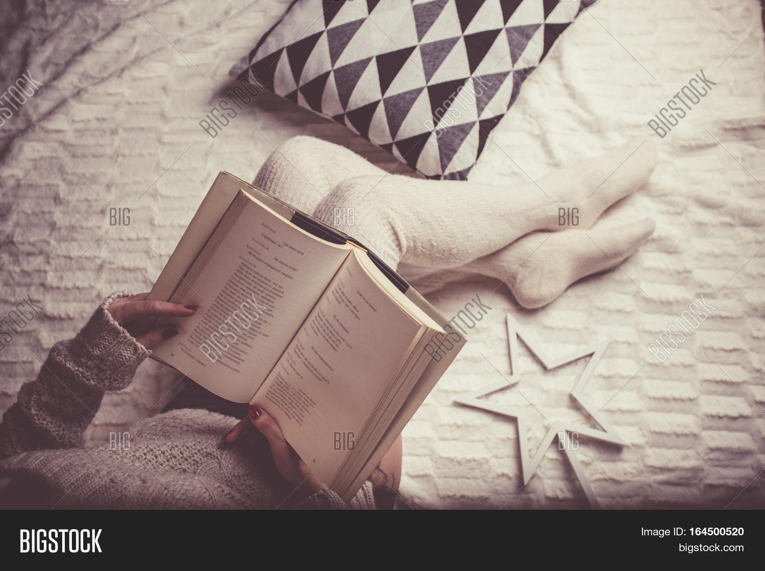 Woman Relaxing Book Image & Photo (Free Trial) | Bigstock