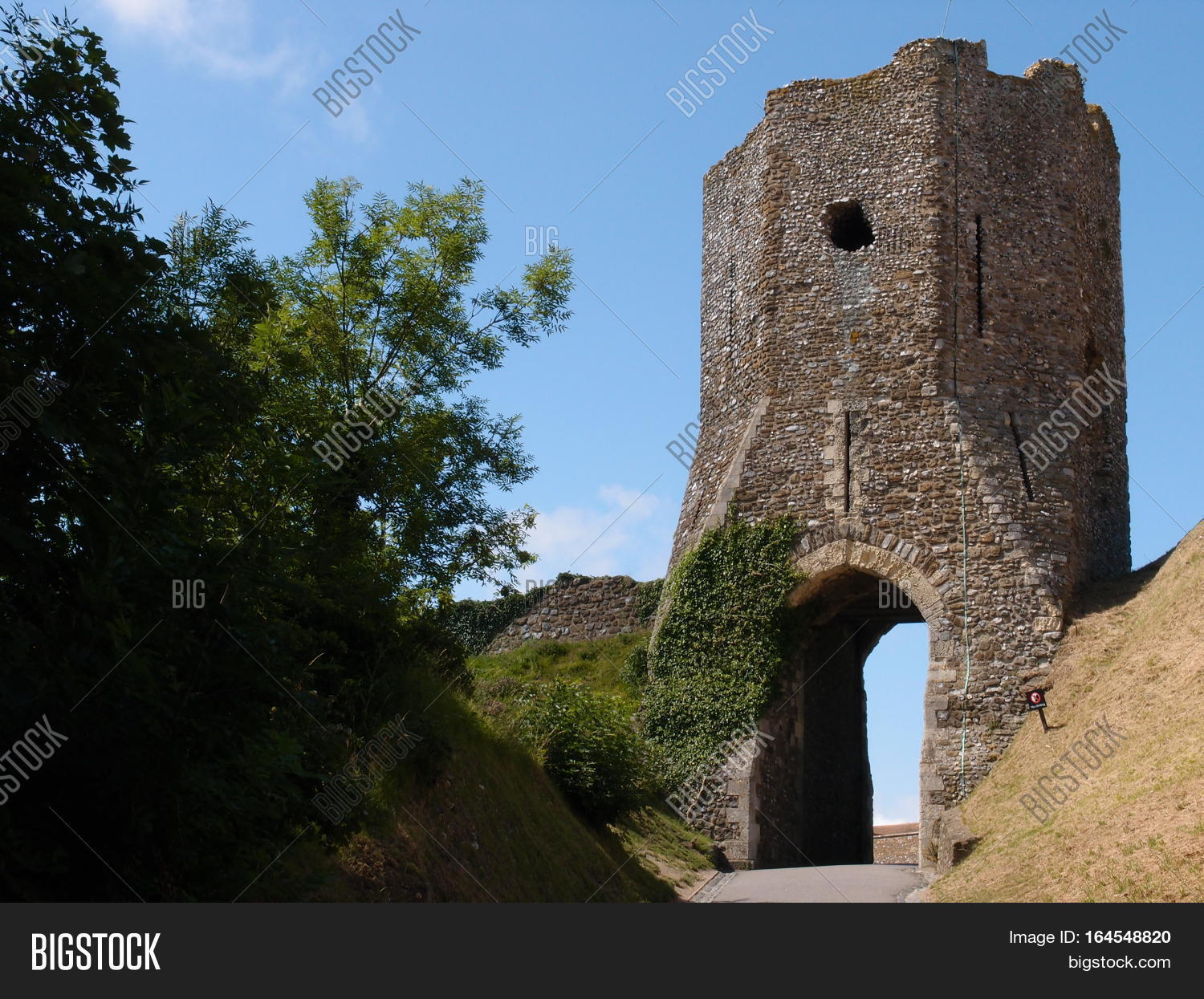 Stone Lookout Tower Image & Photo (Free Trial) | Bigstock
