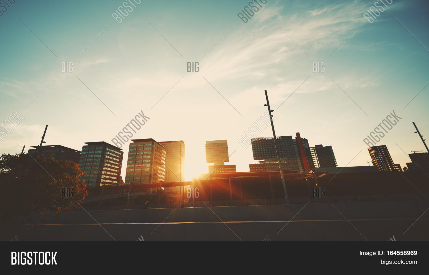 Wide Angle Shot Sunset Image & Photo (Free Trial) | Bigstock