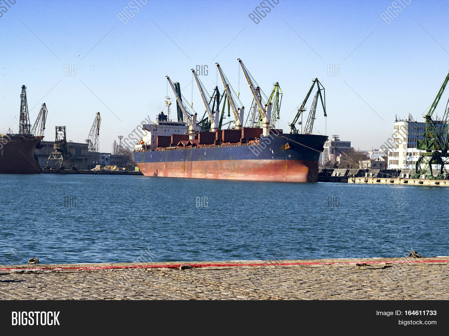 Old Ship Sea Port Image & Photo (Free Trial) | Bigstock