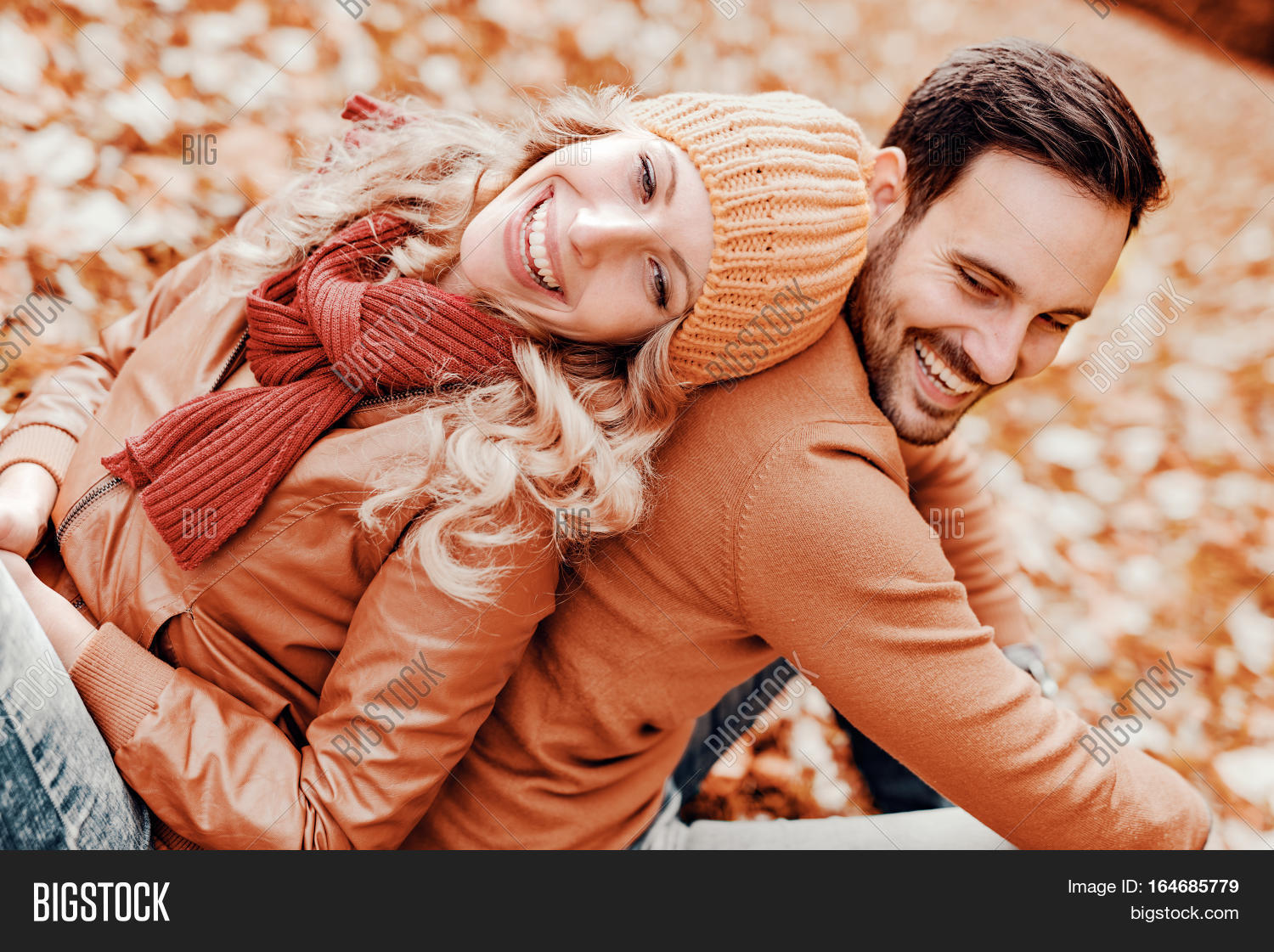 Couple Love Autumn. Image & Photo (Free Trial) | Bigstock
