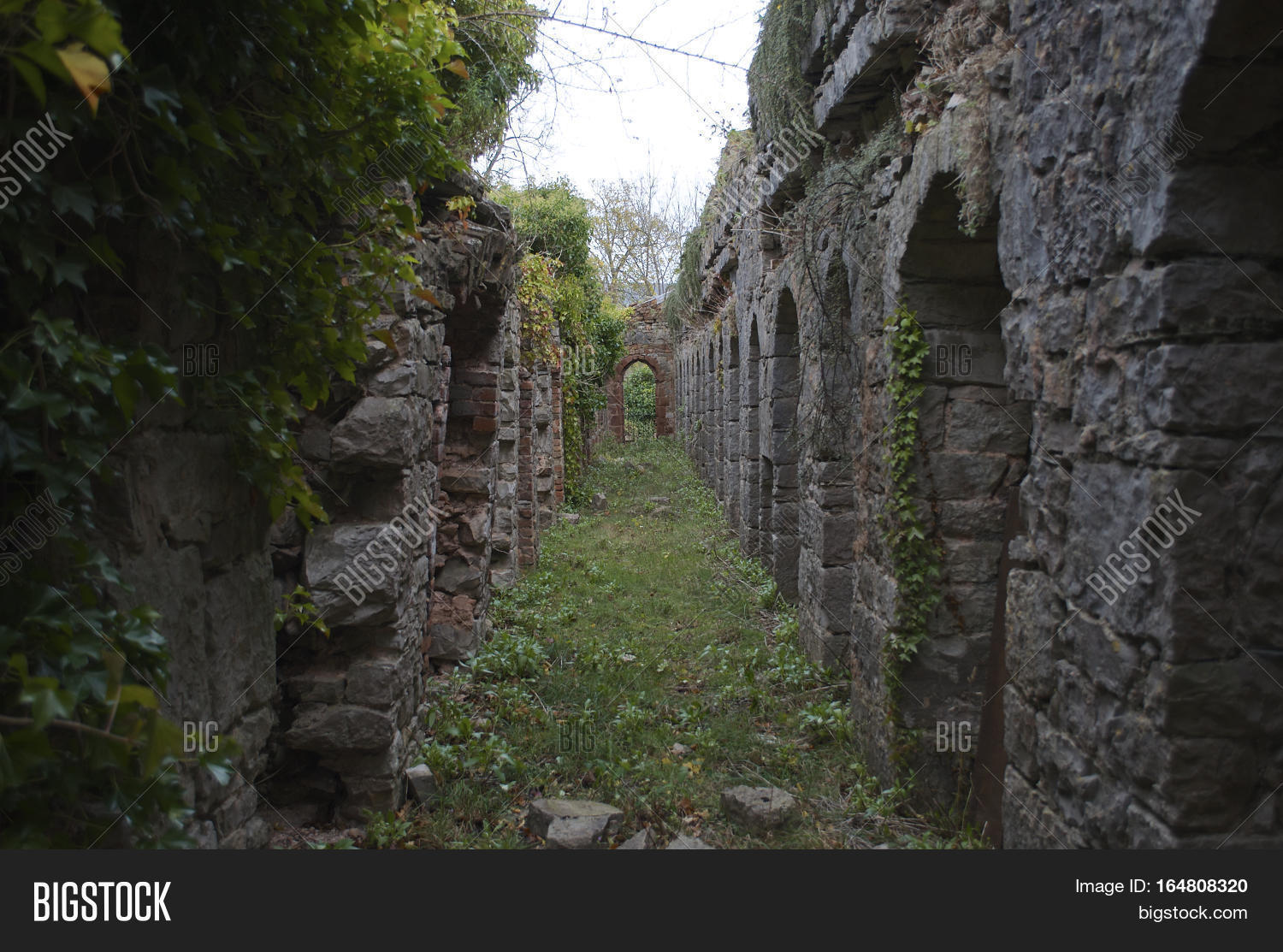 Castle Ruins Corridor Image & Photo (Free Trial) | Bigstock