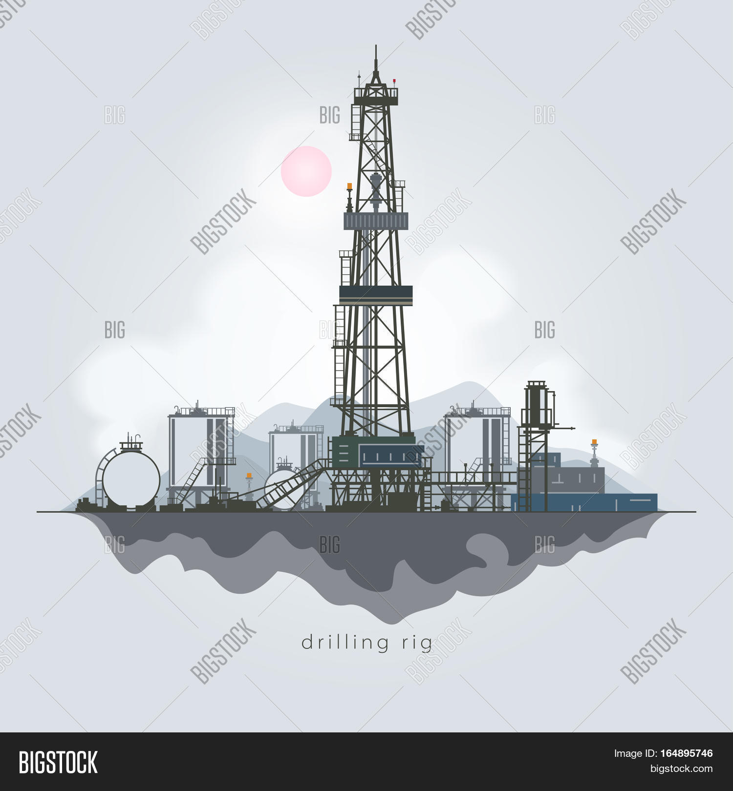 Drilling Rig Image & Photo (Free Trial) | Bigstock