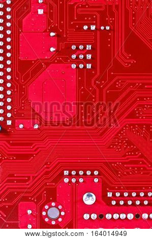 Red Circuit Board Image & Photo (Free Trial) | Bigstock