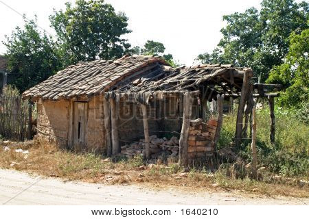 Old Mud House Image & Photo (Free Trial) | Bigstock