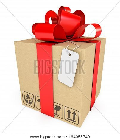 Imagen y foto Gift Box Label (prueba gratis) | Bigstock