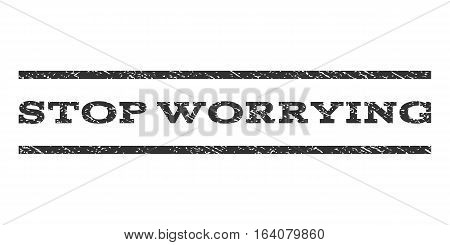 Stop Worrying Vector & Photo (Free Trial) | Bigstock